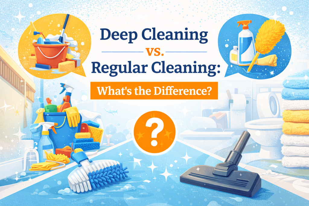 Deep Cleaning vs. Regular Cleaning: What’s the Difference? | Two Arrows ...
